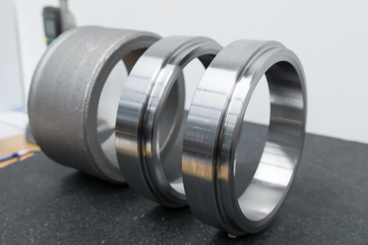 High-Volume Machining - Production Saw and Machine